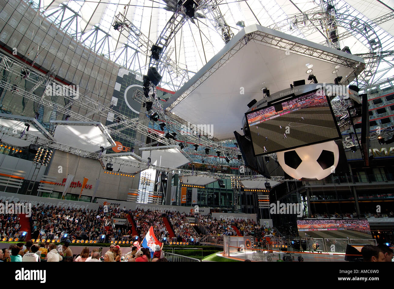 ZDF Arena Sony Center Berlin 2006 Stock Photo - Alamy