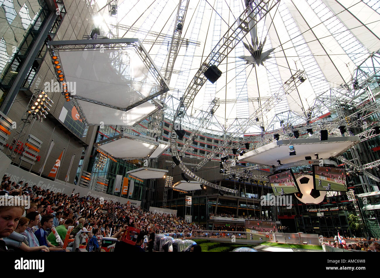 ZDF Arena Sony Center Berlin 2006 Stock Photo - Alamy