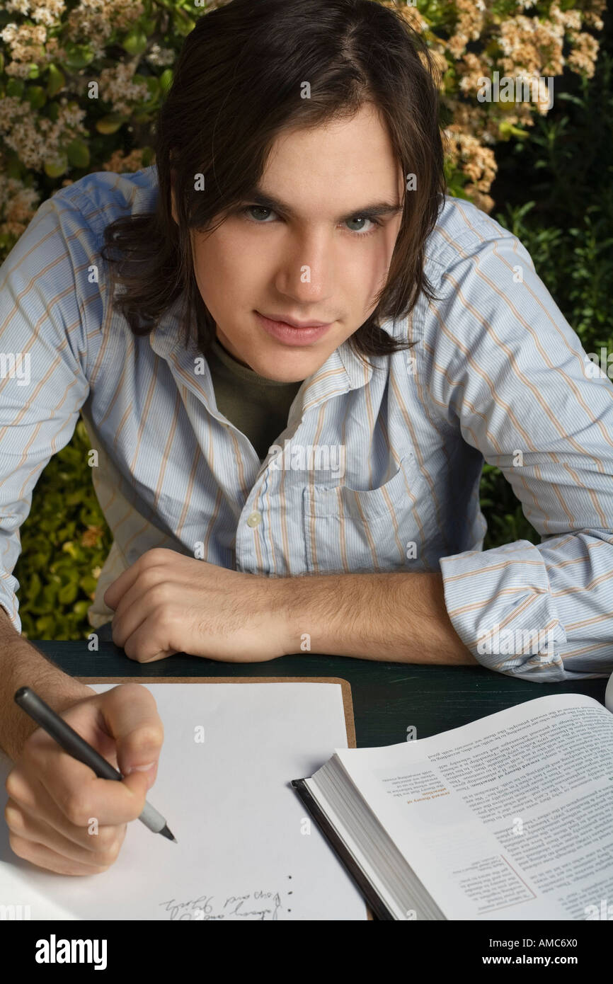 Notes model released man hi-res stock photography and images - Alamy