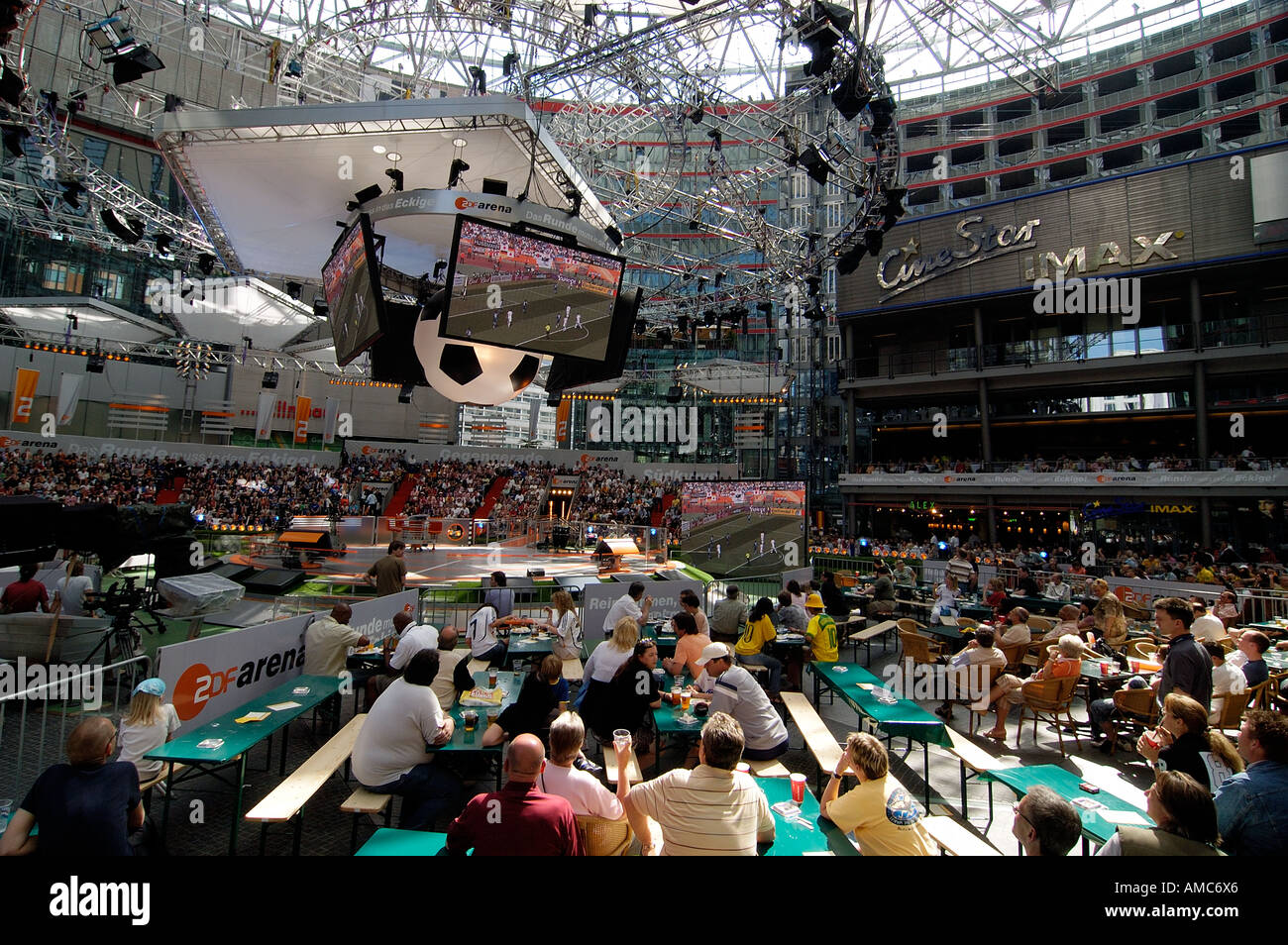 ZDF Arena Sony Center Berlin 2006 Stock Photo - Alamy