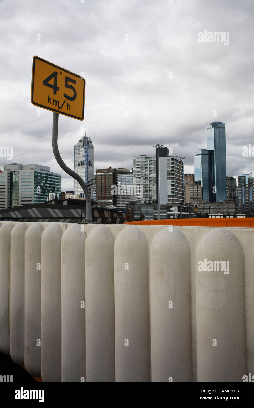 Melbourne Road Sign Freeway High Resolution Stock Photography and ...