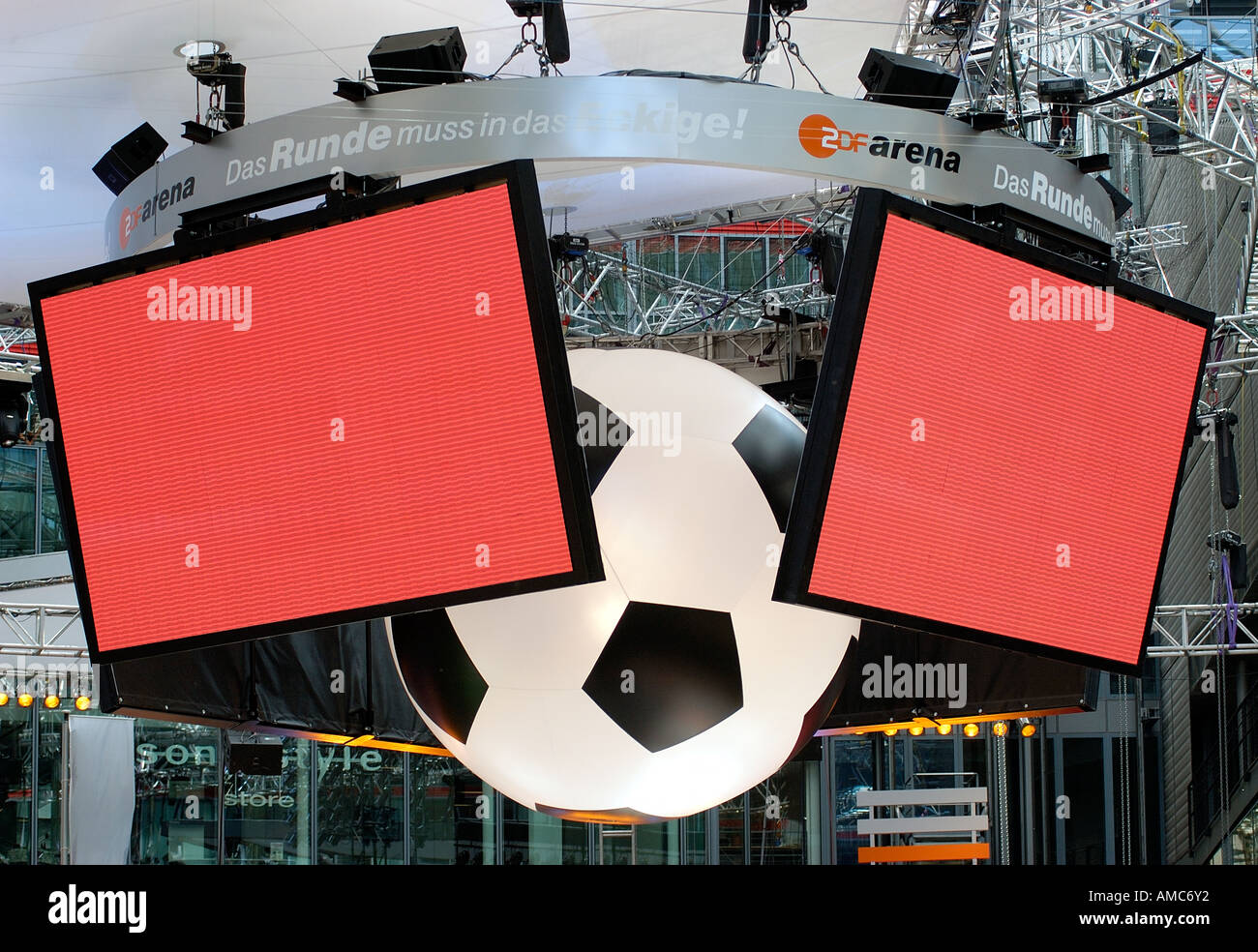 ZDF Arena Sony Center Berlin 2006 Stock Photo - Alamy