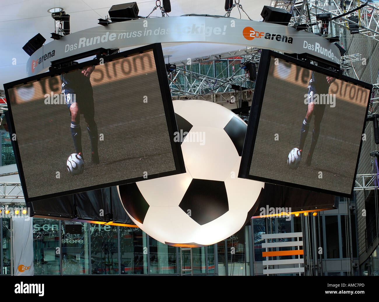 ZDF Arena Sony Center Berlin 2006 Stock Photo - Alamy