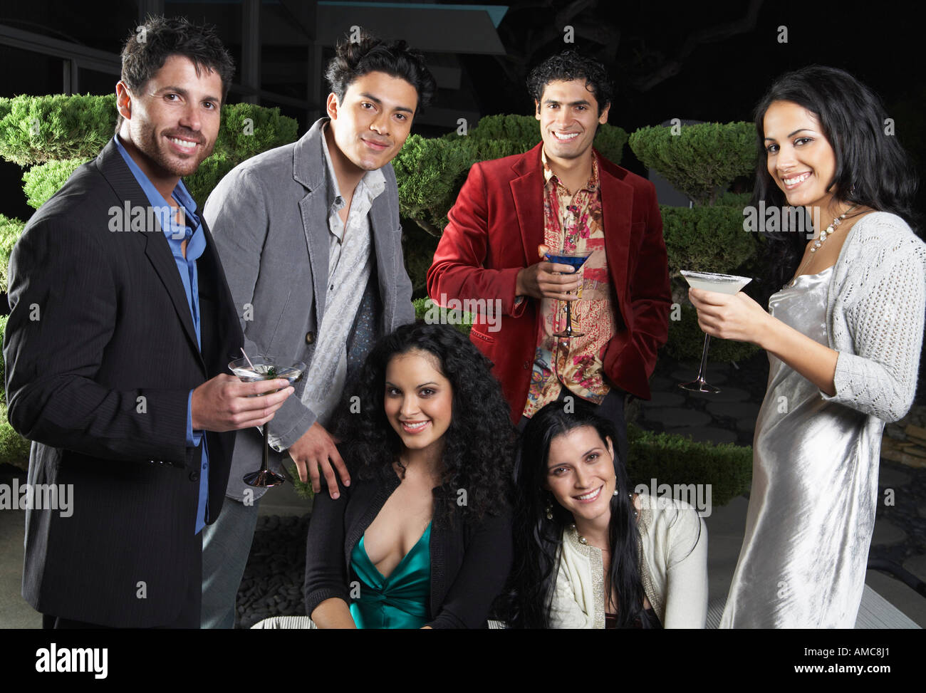 Portraits of Friends Stock Photo - Alamy