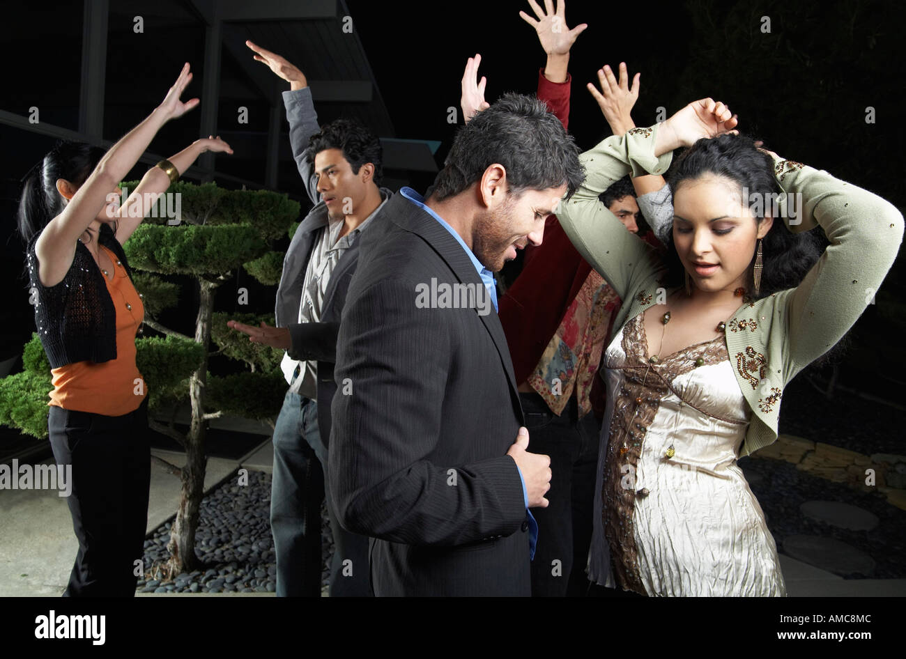 People Dancing at Party Stock Photo - Alamy