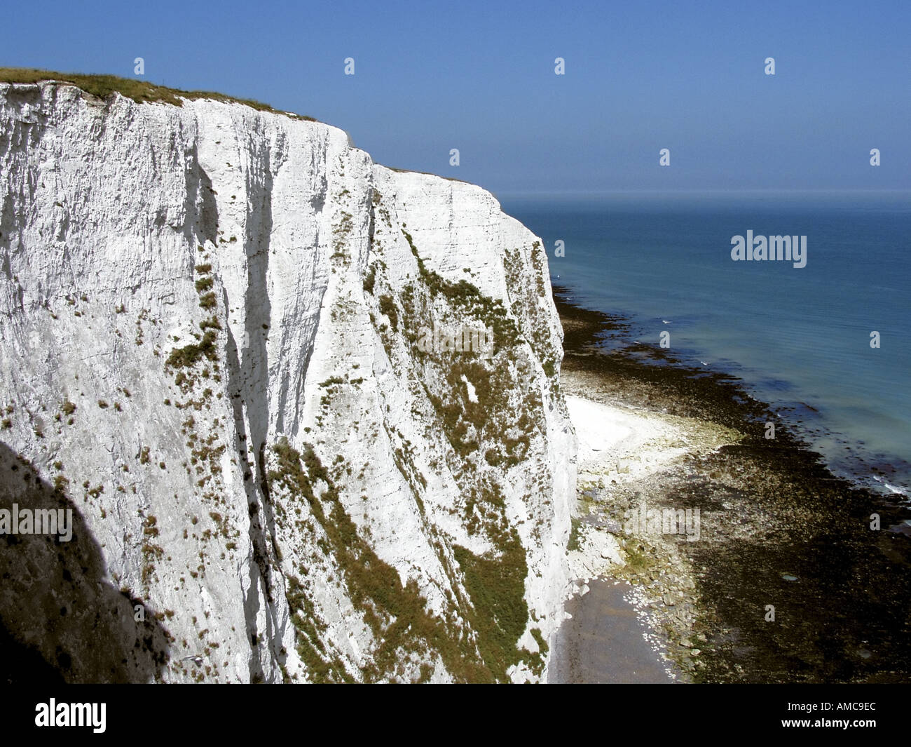 kent white cliffs of dover Stock Photo - Alamy