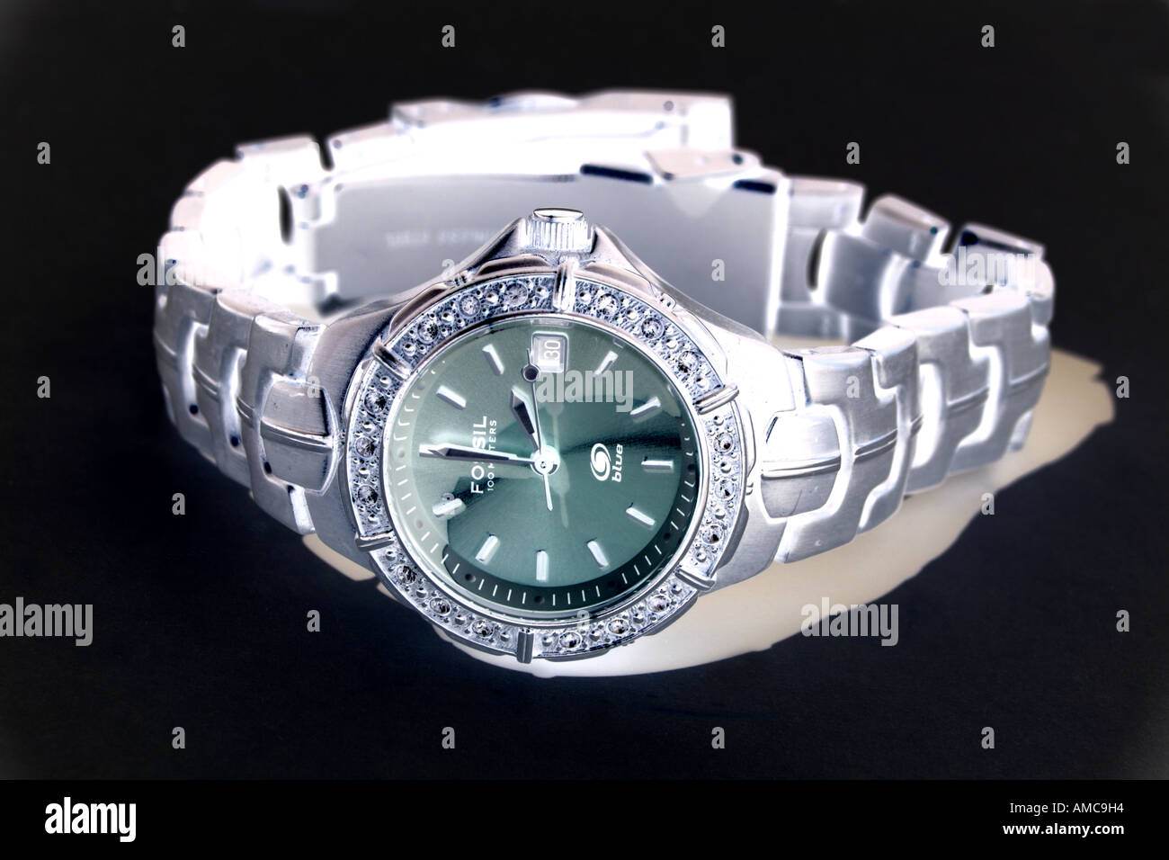 A stylish watch inverted Stock Photo - Alamy