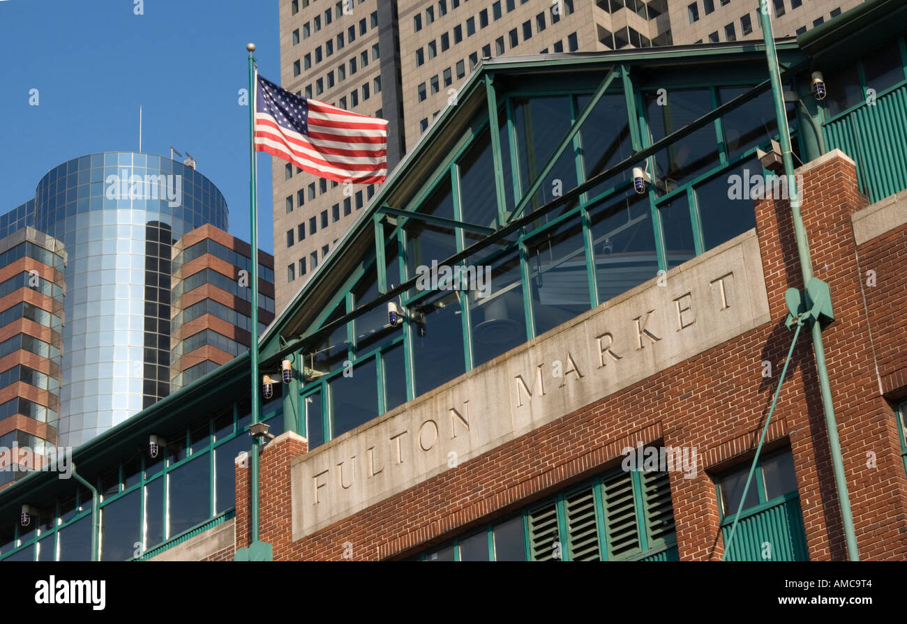 Fulton street market hi-res stock photography and images - Alamy