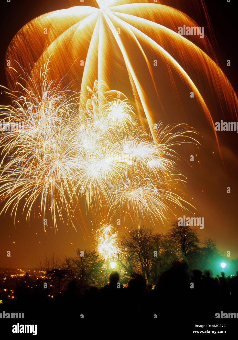 great britain england london haringey alexandra palace firework display ...