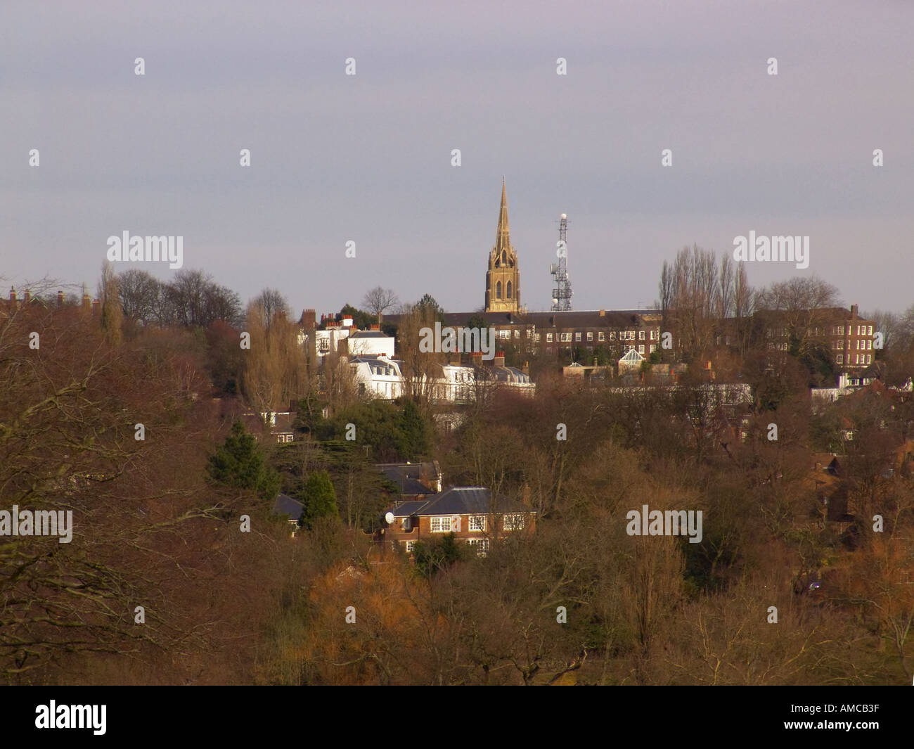 Highgate village from hampstead heath hi-res stock photography and ...