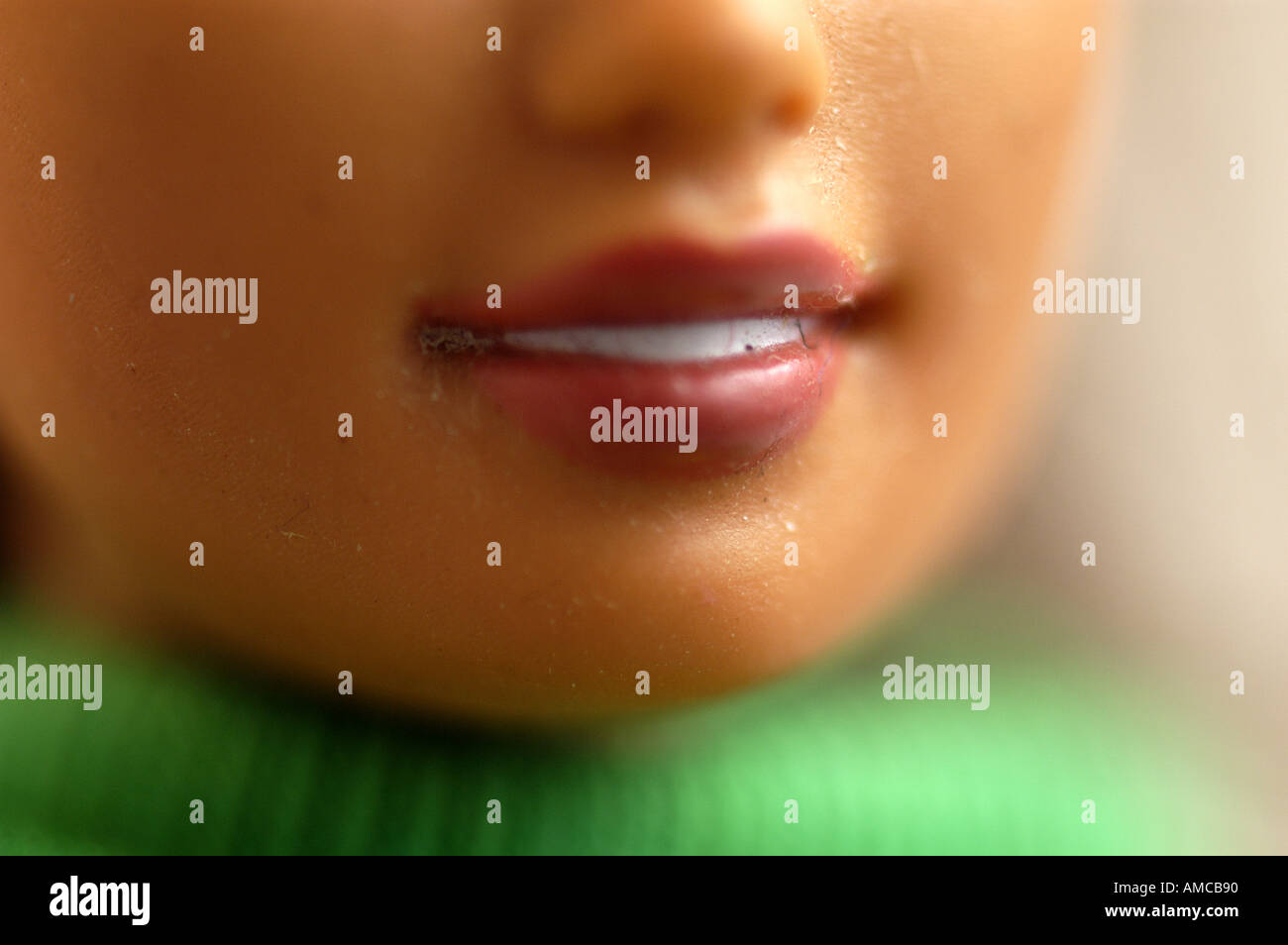 A close-up view of a Barbie Doll Stock Photo - Alamy