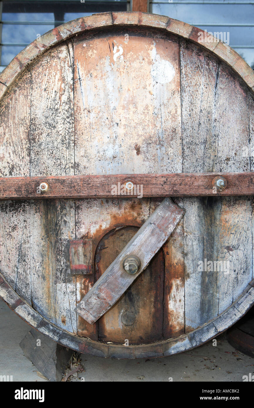 Top section the head of a large cask with door detail Rutherglen ...
