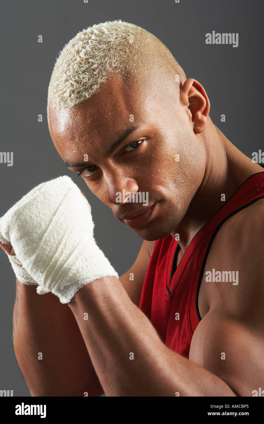 Portrait of Boxer Stock Photo - Alamy