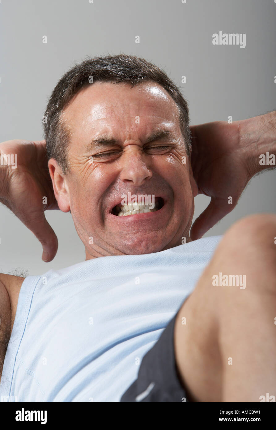 Physically hard working man hi-res stock photography and images - Alamy