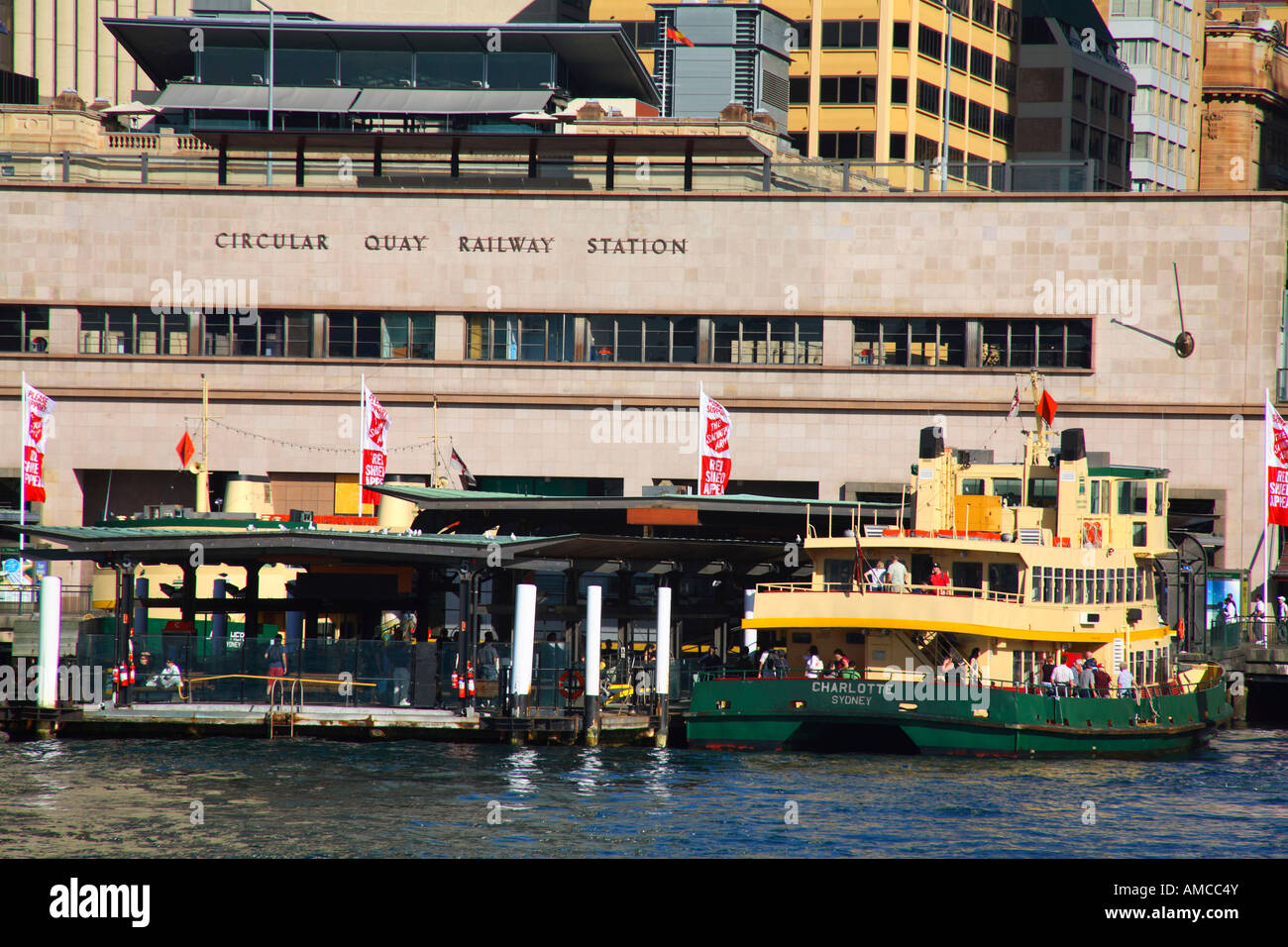 Ferry Terminal at Circular Quay Sydney Australia Stock Photo - Alamy