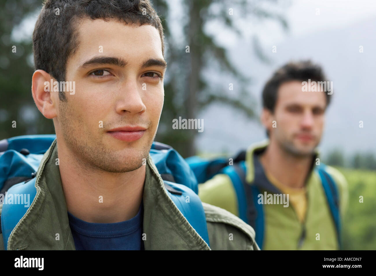 Two Young Men Friends Pose High Resolution Stock Photography and Images ...