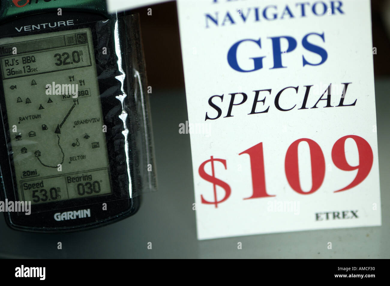 GPS global position system machine Stock Photo - Alamy