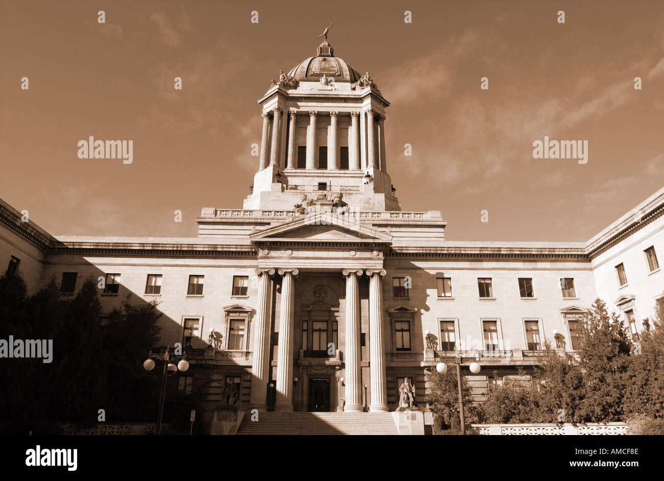 Winnipeg Manitoba Heritage Architecture Stock Photo - Alamy