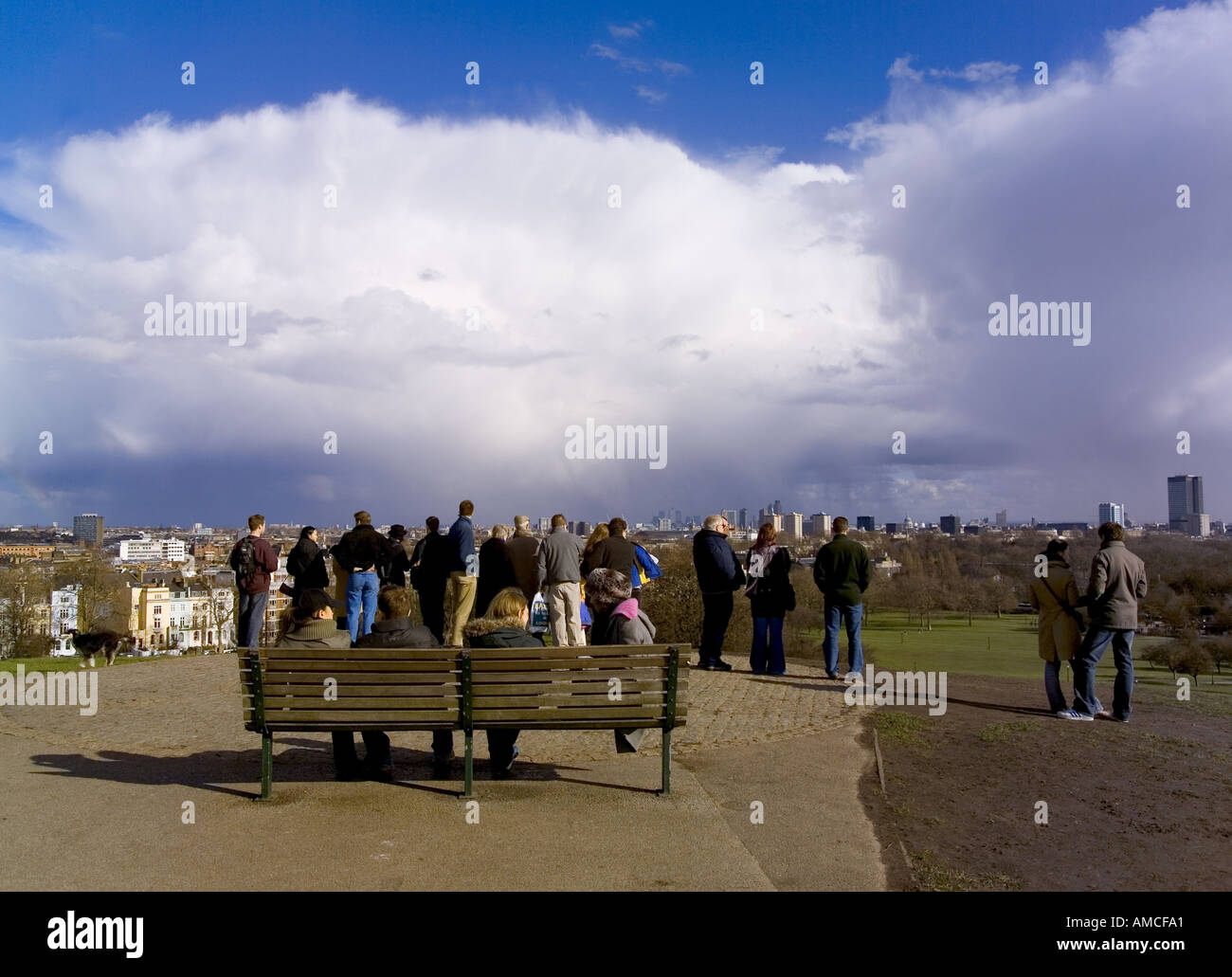 Primrose hill viewpoint hi-res stock photography and images - Alamy