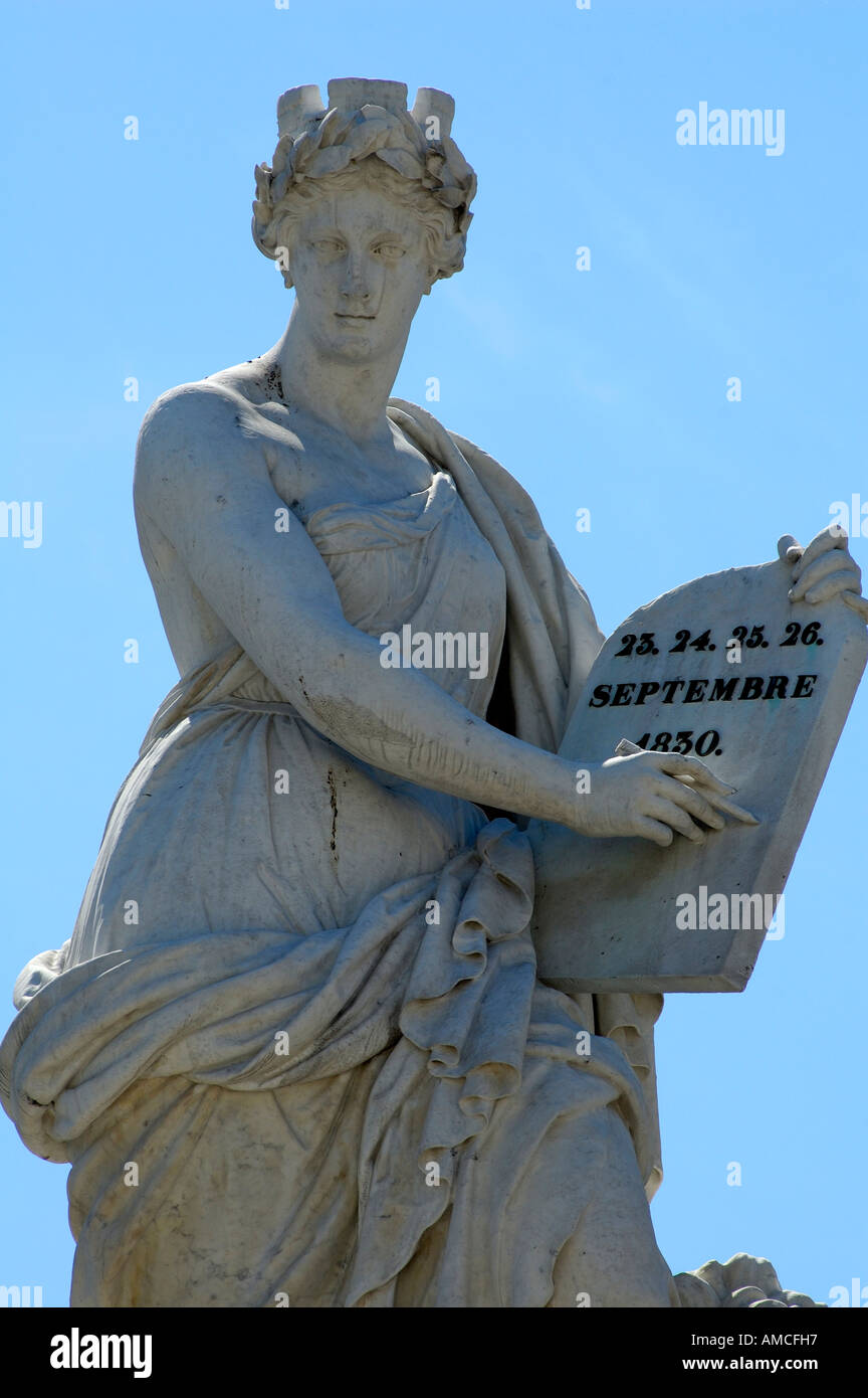 The Pro Patria Monument Stock Photo - Alamy