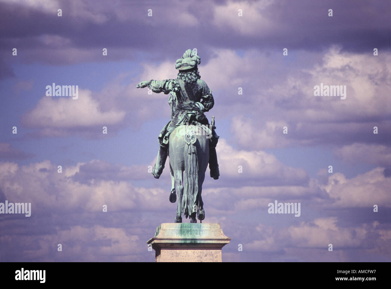 The Sun King Louis XIV at Versailles France Stock Photo - Alamy