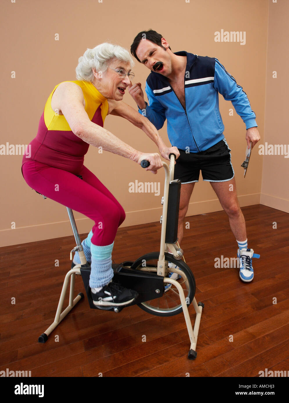 Fitness instructor 1970s hi-res stock photography and images - Alamy
