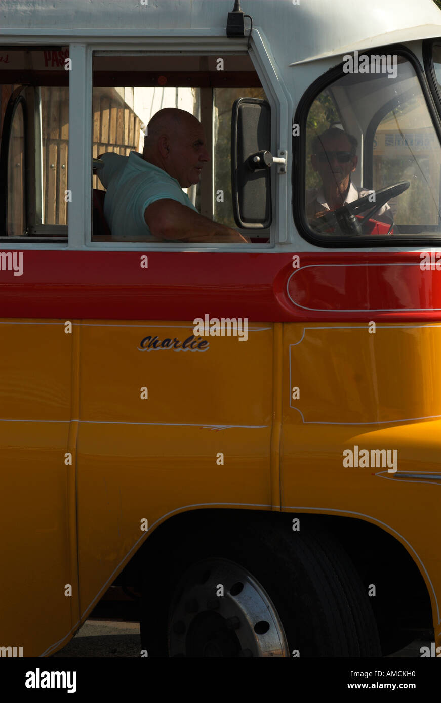 Malta bus driver hi-res stock photography and images - Alamy