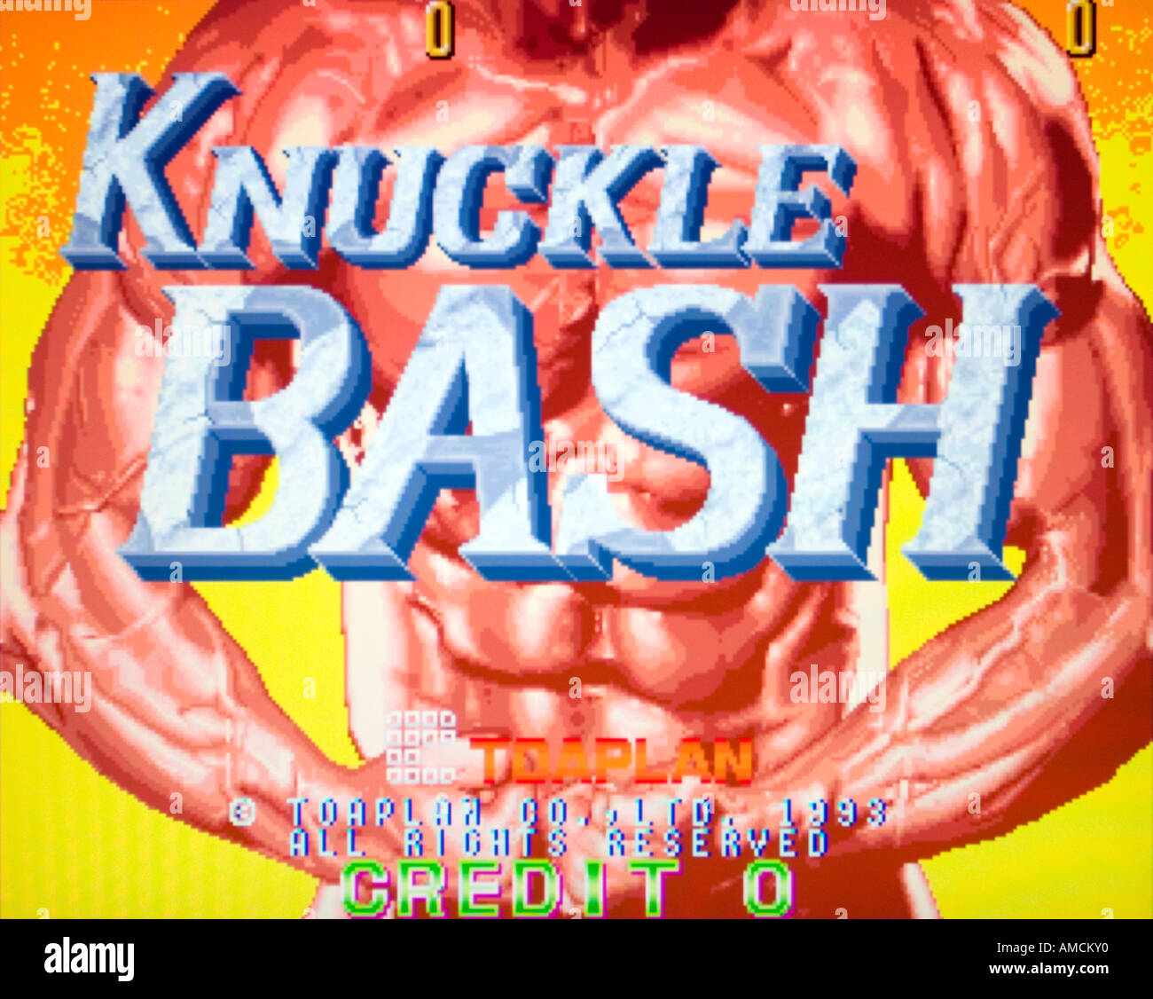 Knuckle Bash Toaplan 1993 vintage arcade videogame screenshot ...