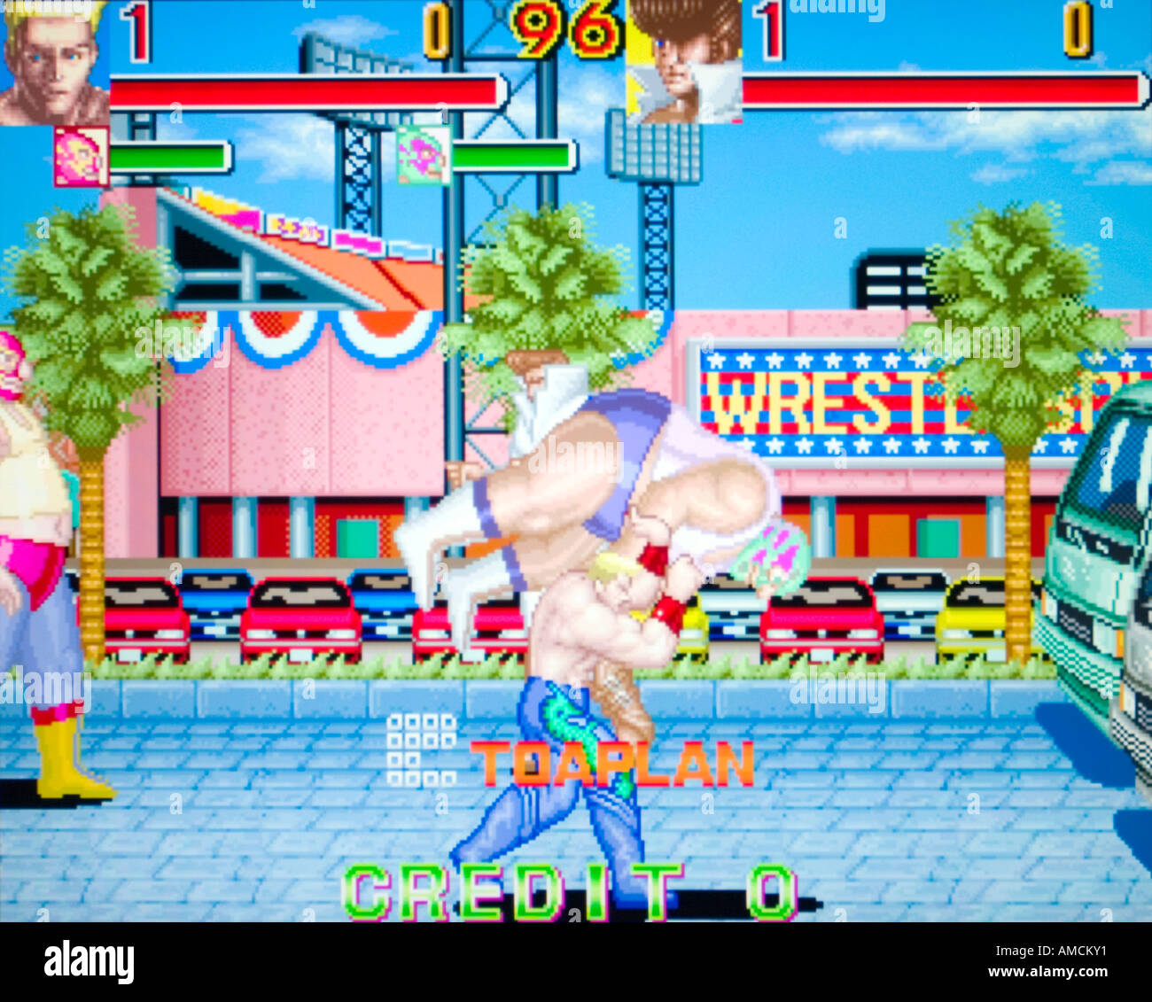 Knuckle Bash Toaplan 1993 vintage arcade videogame screenshot ...