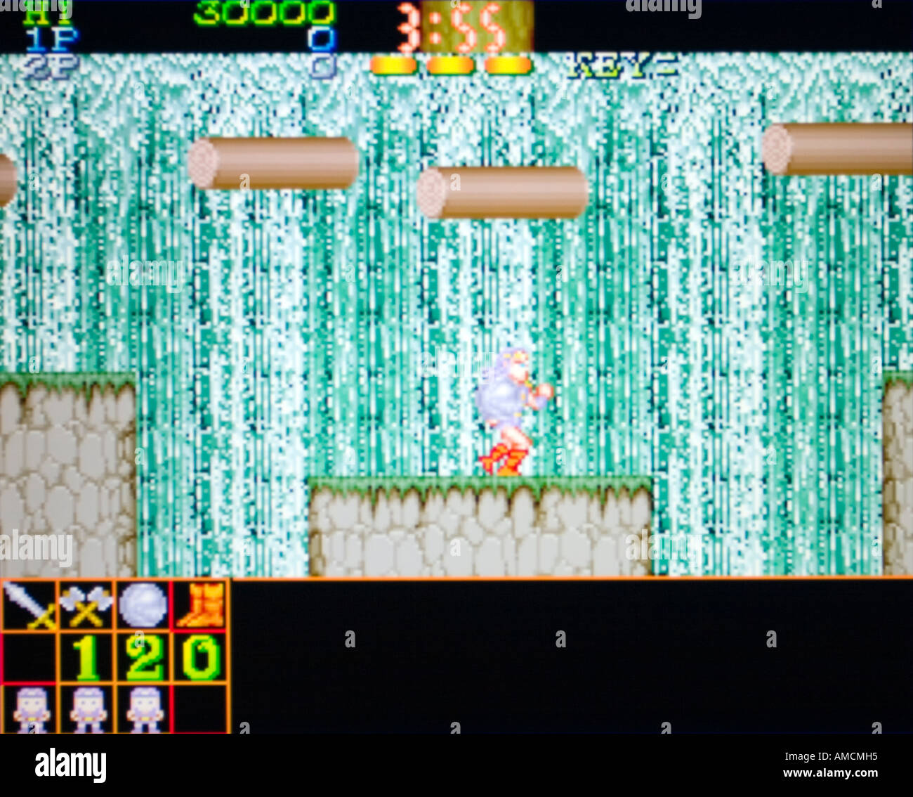 Legend of Makaj Jaleco 1988 vintage arcade videogame screenshot ...