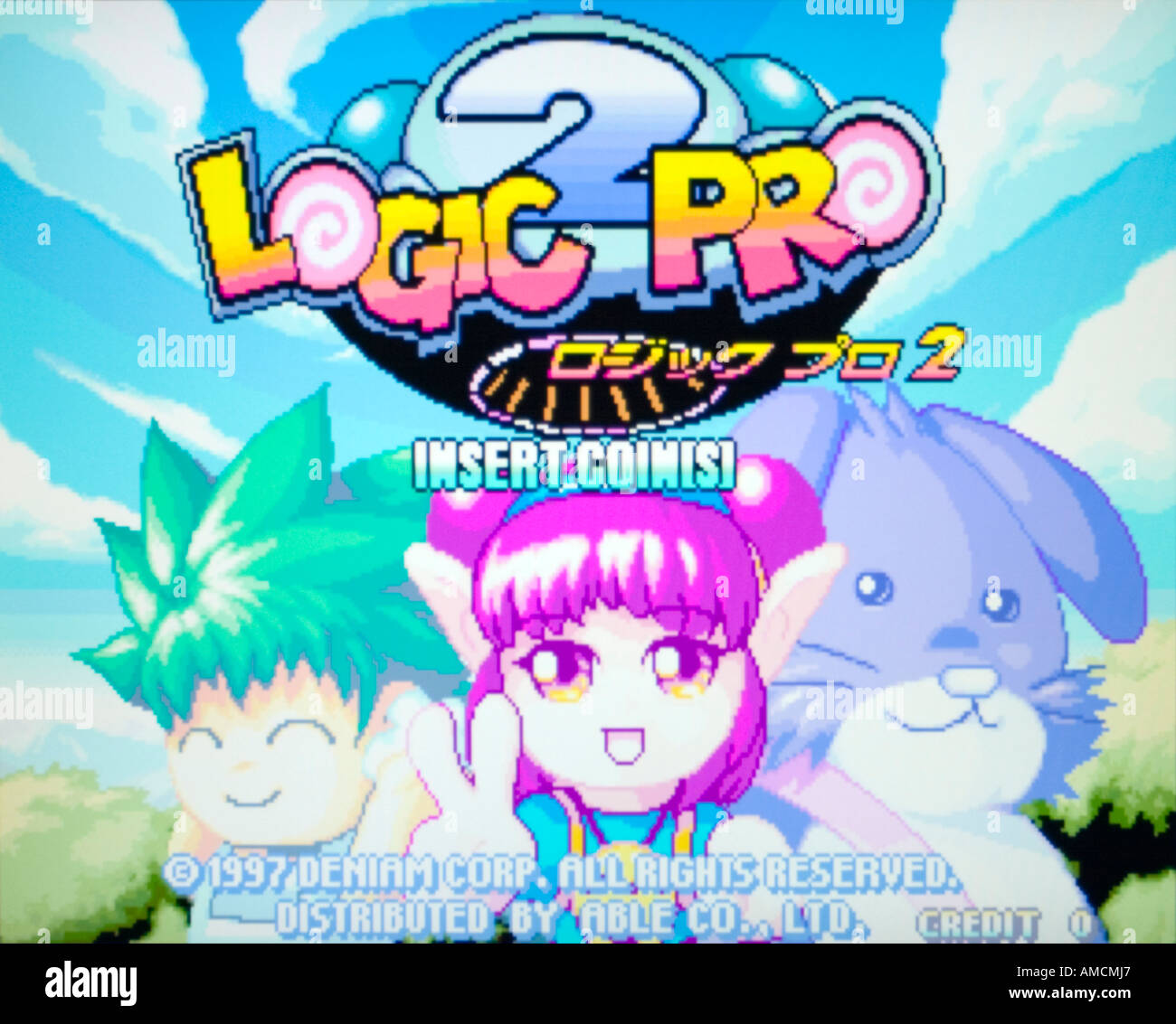 Logic Pro 2 Deniam Corp Able Co Ltd 1997 vintage arcade videogame ...