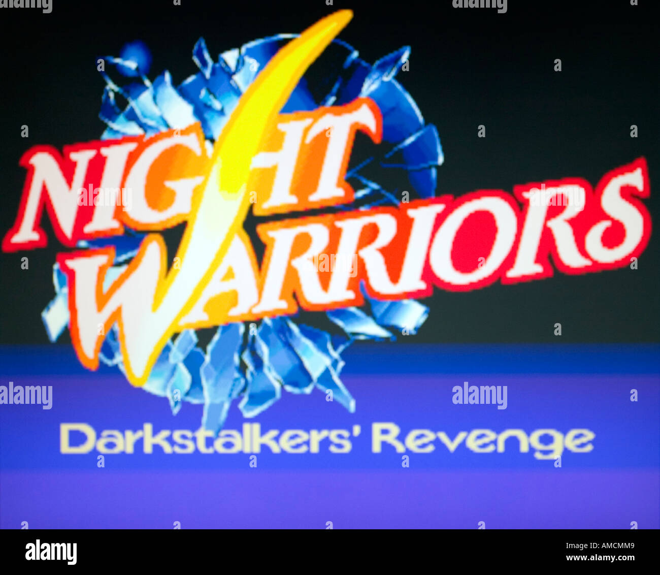 Night Warriors Darkstalker s Revenge Capcom 1995 vintage arcade ...