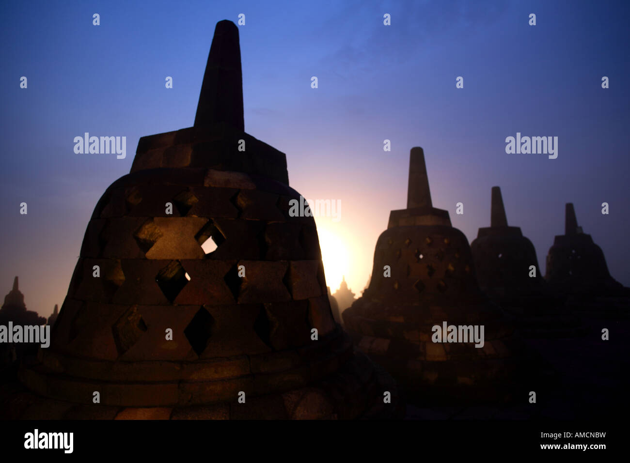 Borobodur Java Indonesia Stock Photo - Alamy