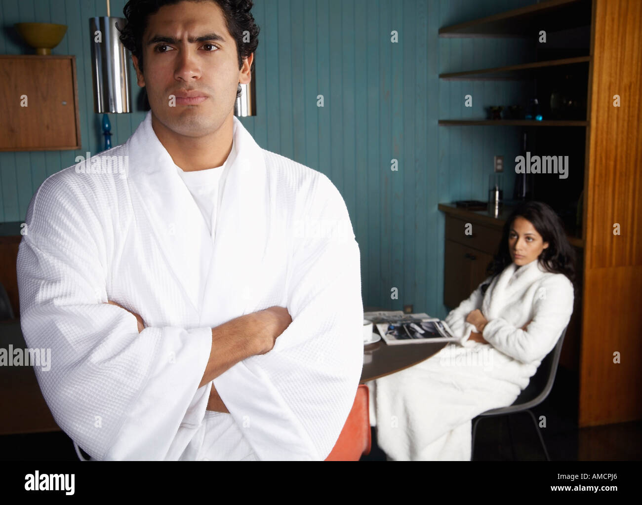 Couple Having Argument Stock Photo - Alamy