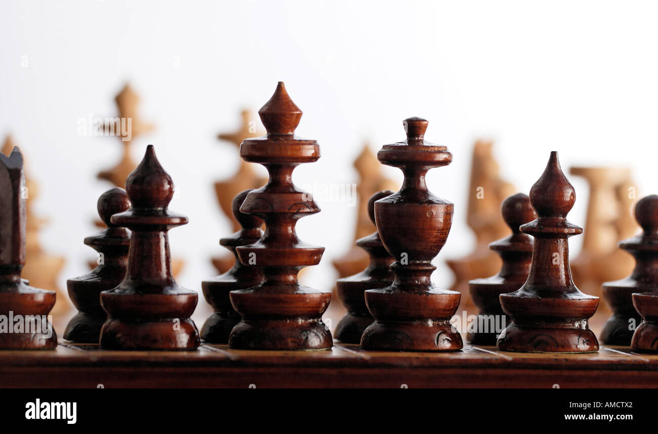 Chess board close up Stock Photo - Alamy