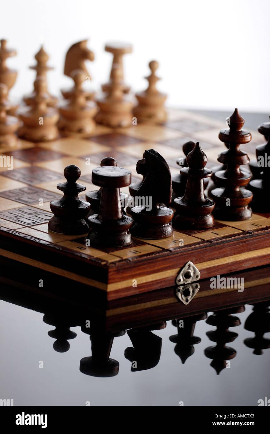 Chess board close up Stock Photo - Alamy