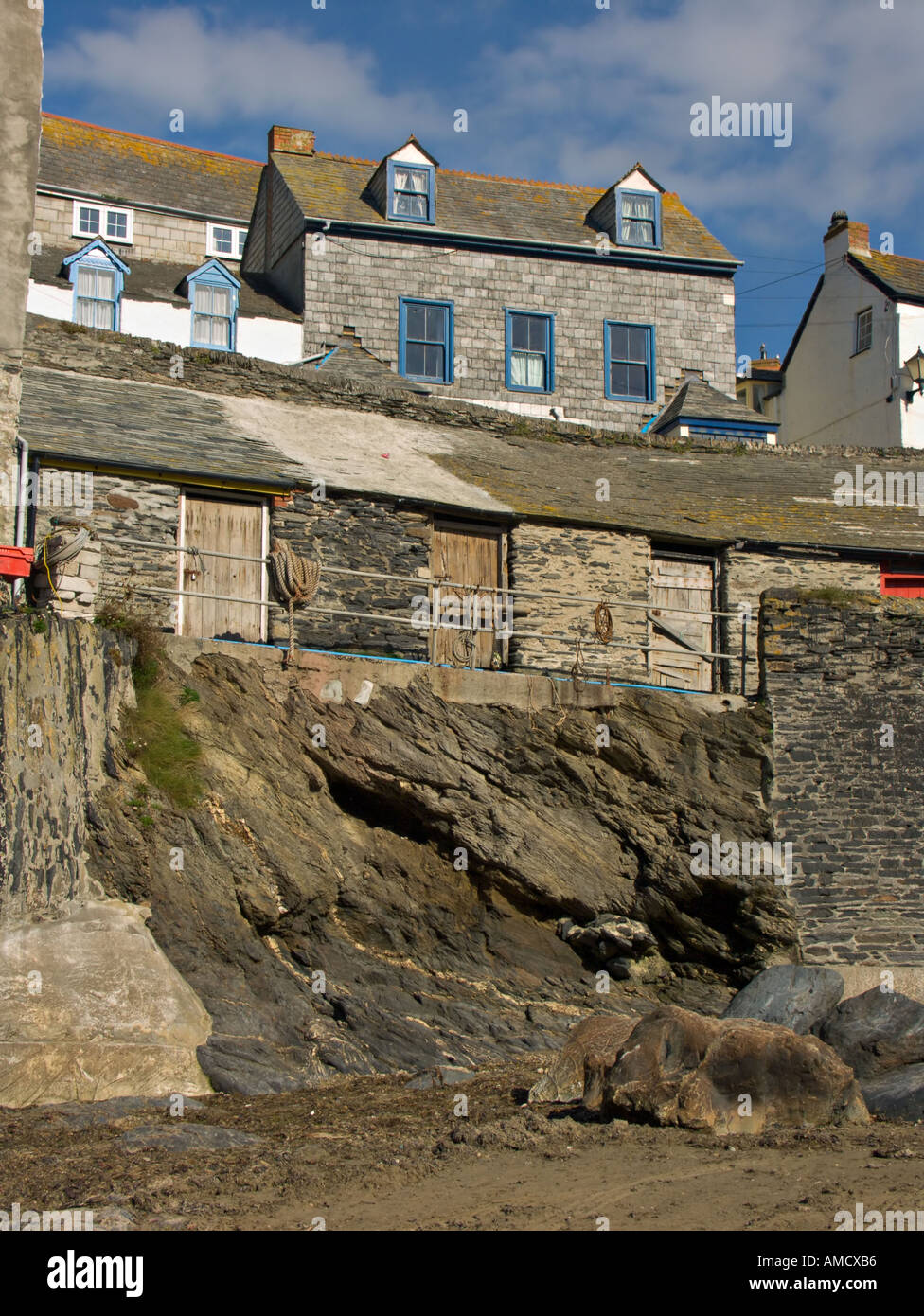 Port Isaac in North Cornwall Stock Photo - Alamy