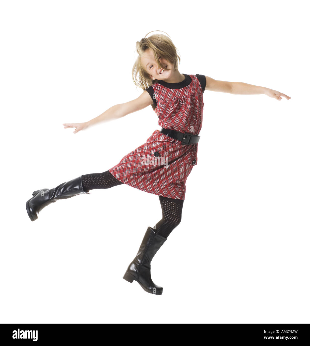 Kids leaping silhouette hi-res stock photography and images - Alamy