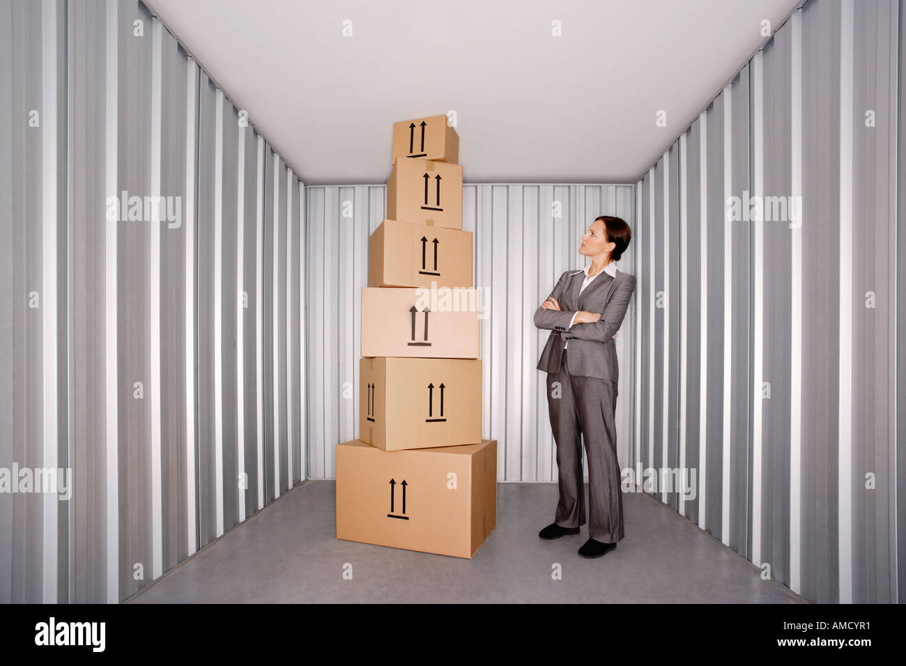Box Pile Container High Resolution Stock Photography and Images - Alamy