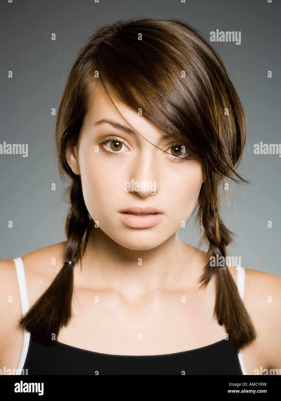 Detailed braids hi-res stock photography and images - Alamy