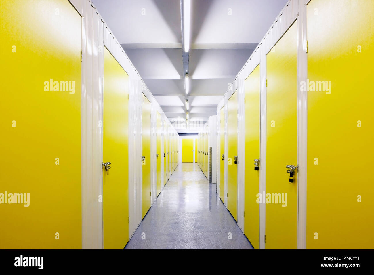 Hallway With Lockers High Resolution Stock Photography and Images - Alamy