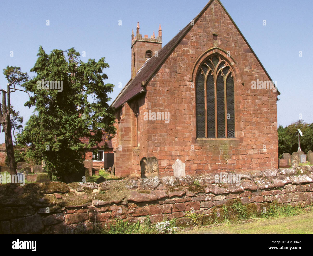 warwickshire St Michael All Angels Church maxstoke Stock Photo - Alamy