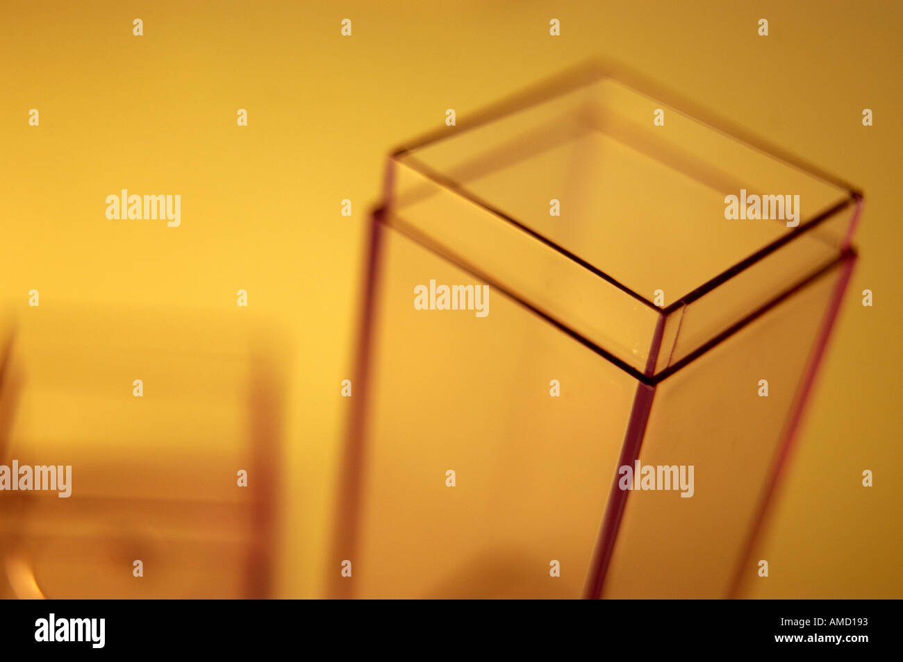 Empty plastic container see through box Stock Photo - Alamy