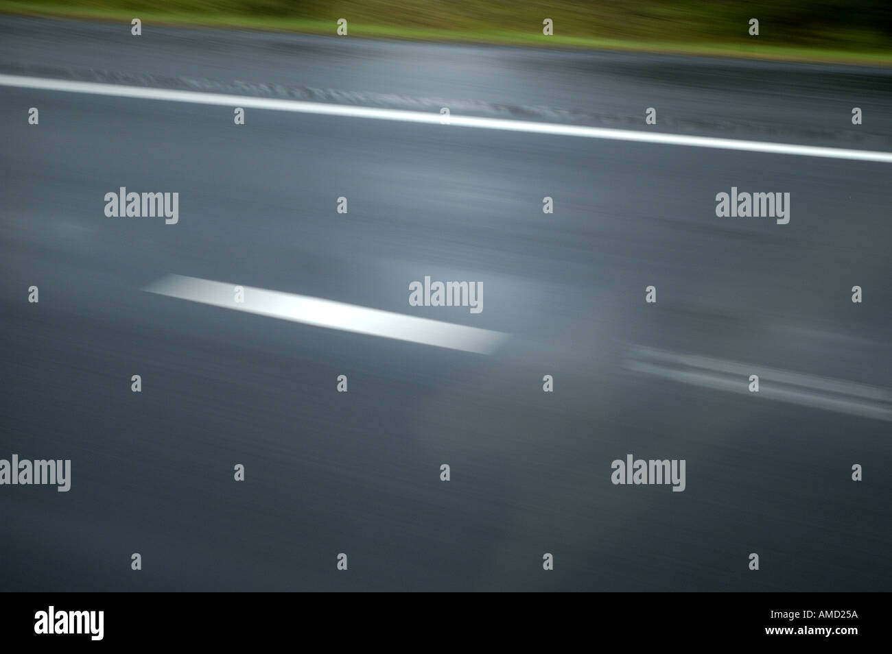 Outside road view from moving vehicle Stock Photo - Alamy