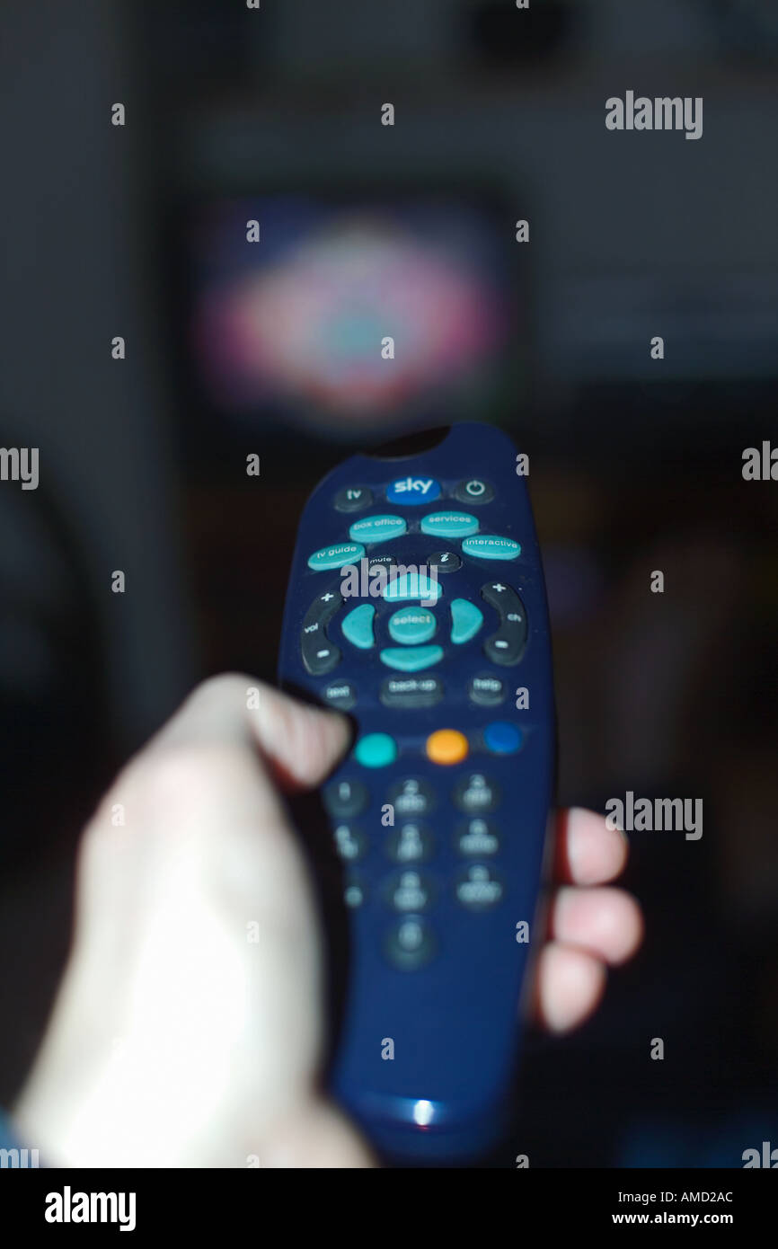 sky remote control Stock Photo - Alamy