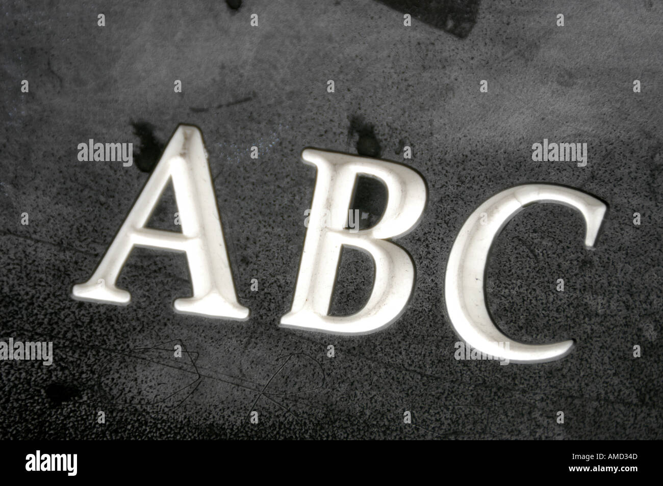 Engraved alphabet hi-res stock photography and images - Alamy
