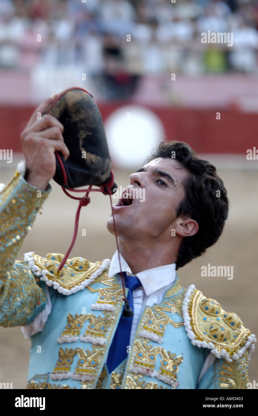 A portrait of a young Spanish bull fighter Stock Photo - Alamy
