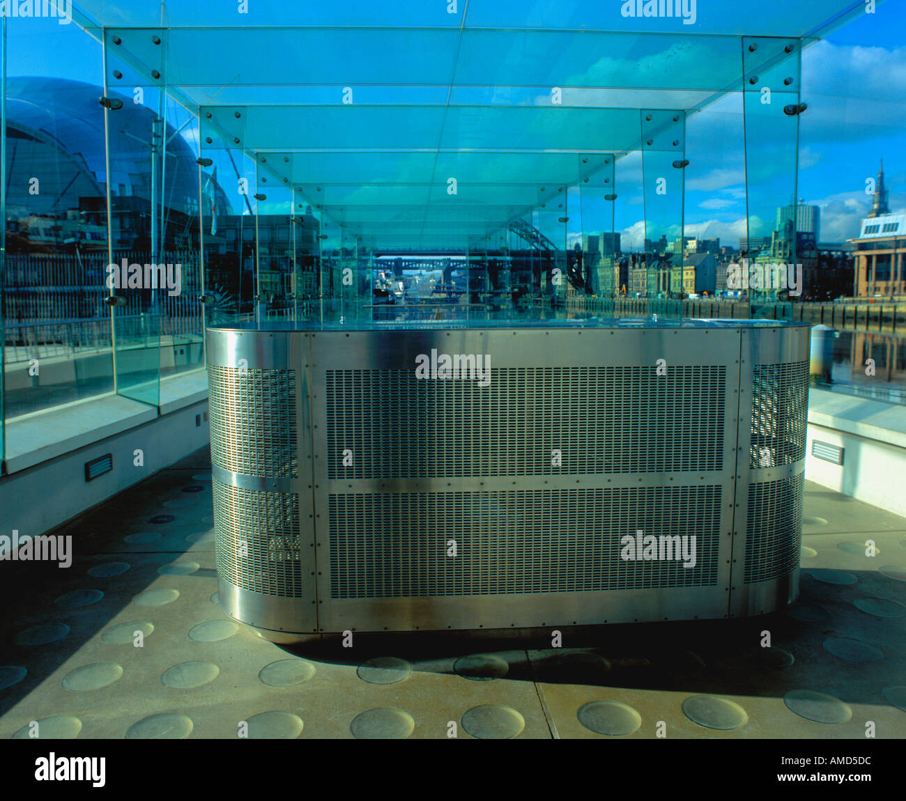 detail of gatesheads millennium bridge control room architect wilkinson ...