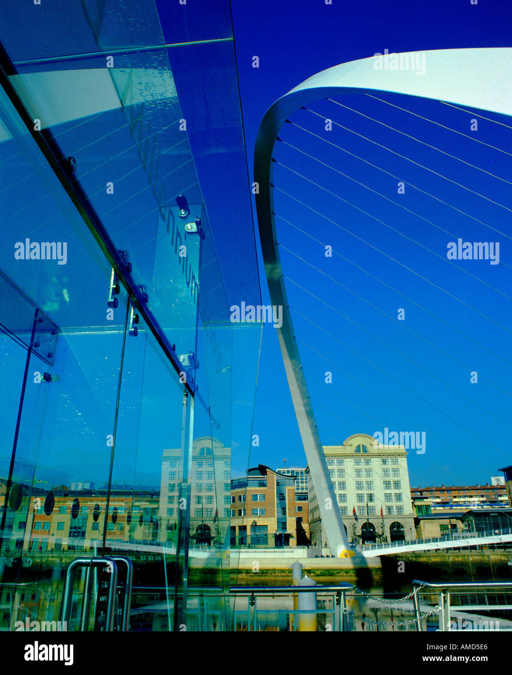 detail of gatesheads millennium bridge control room architect wilkinson ...