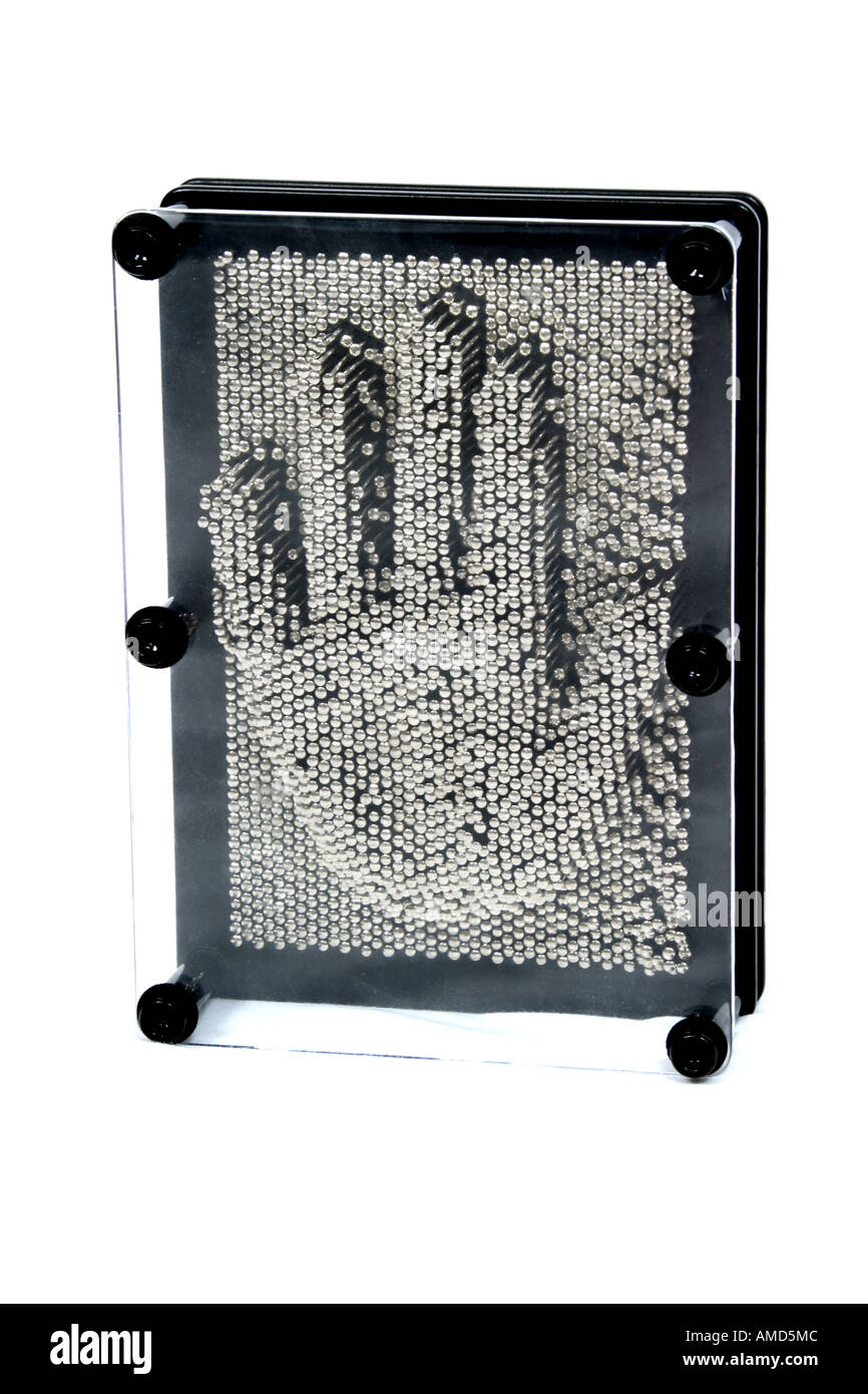 Hand pin impression hi-res stock photography and images - Alamy